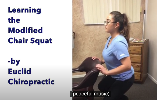 The Modified Chair Squat Exercise to Build Back Strength | Euclid ...
